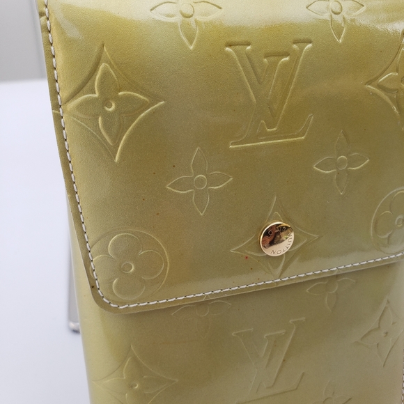 Louis Vuitton | Bags | Vernis Walker Trifold Wallet Crossbody | Poshmark